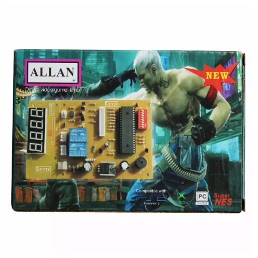 Allan Pisonet Arcade Board 4 Digit Timer For 1 Or 5 Peso | Shopee ...
