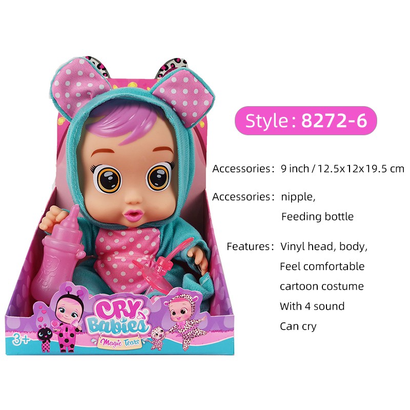 Cartoon Baby Doll Toy