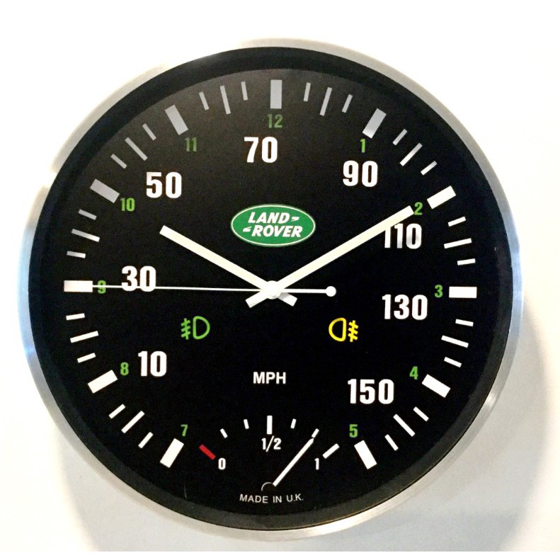 Land Rover Speedometer Inspired Wall Clock - Land Rover Discovery ...