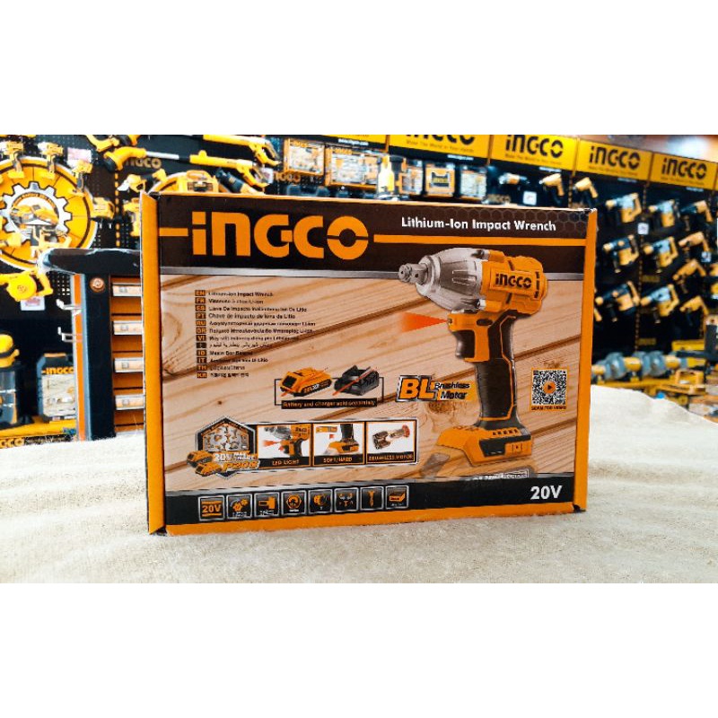 INGCO Lithium-Ion Impact Wrench 20V BL Motor | Shopee Philippines INGCO Lithium-Ion Impact Wrench 20V BL Motor | Shopee Philippines