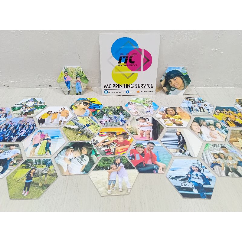 7pcs Bundle Hexagon Sintra Board (flat-type) | Shopee Philippines