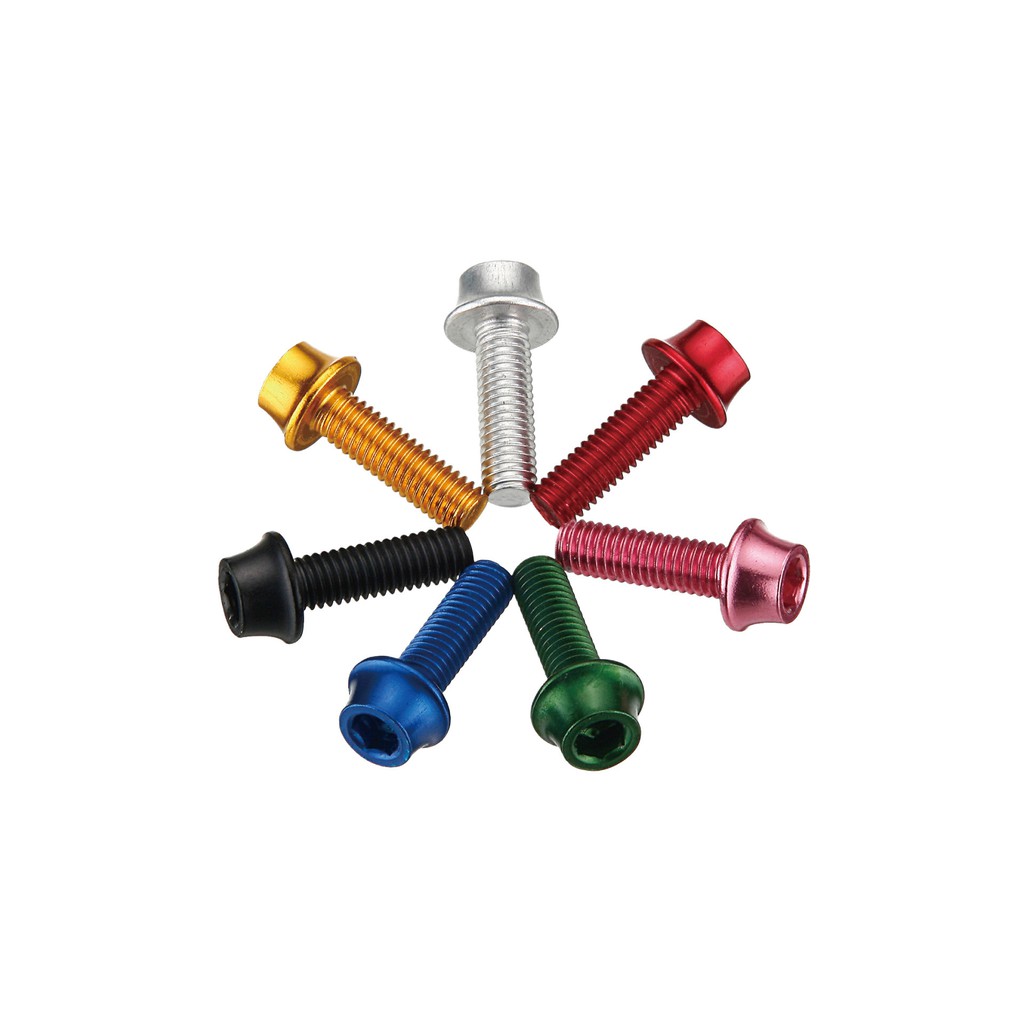 AGOGO Screw Set M5 X 15 Mm Bottle Cap Screws | Coloured | Shopee ...