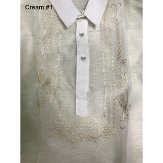 Buwan ng wika/Barong Tagalog Snow/Parisian for Kids (Pambata) | Shopee ...