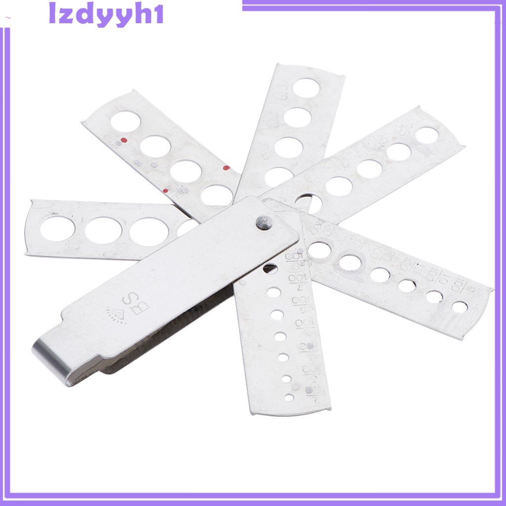 JoyDIY Foldable Diamond Gemstone Stone Gauge Measuring Gem Diamond ...