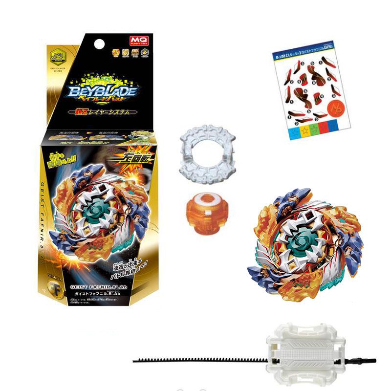 New Laike Beyblade Burst B-122 Starter Geist Fafnir B122 with Launcher ...