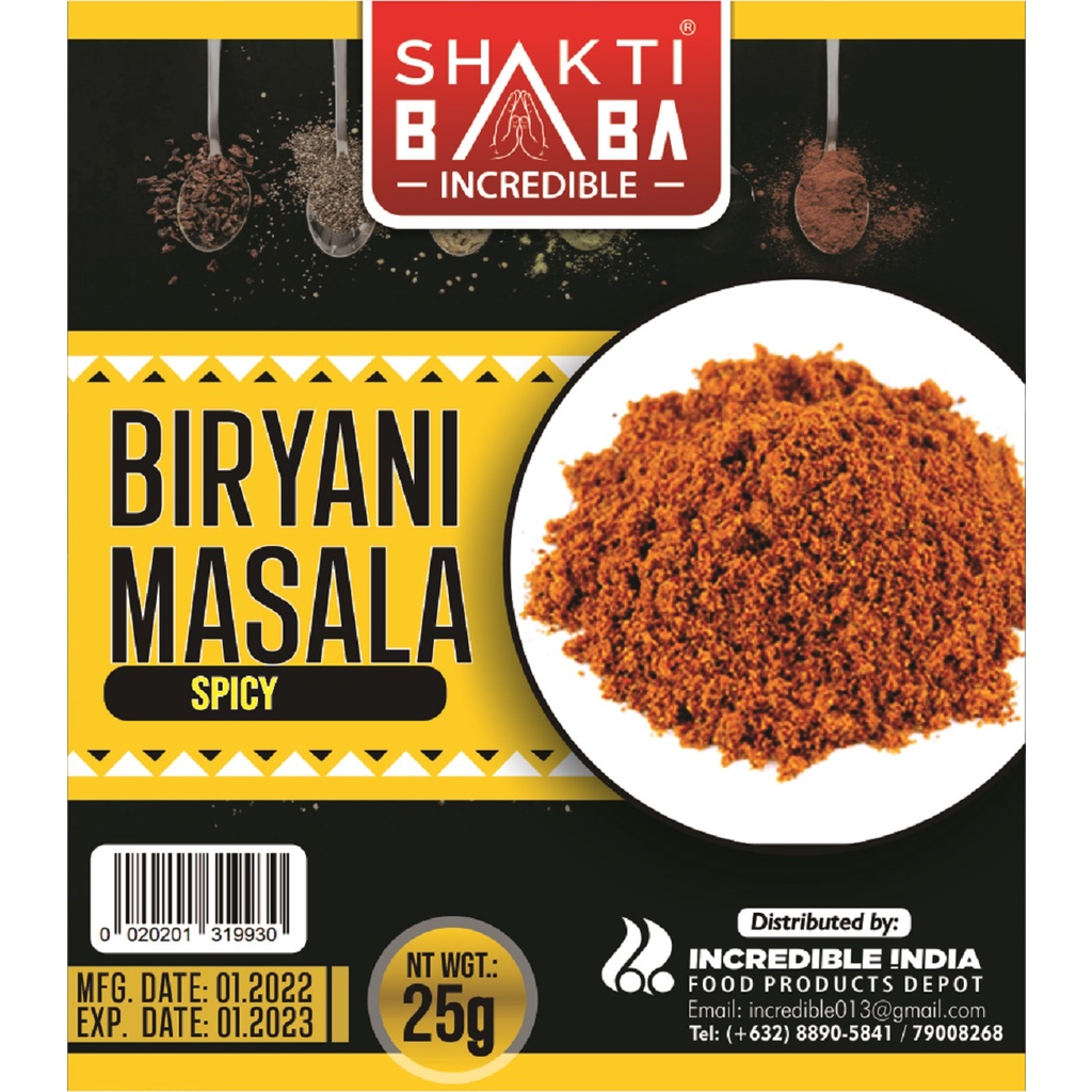 Shakti Baba Biryani Masala 25g | Shopee Philippines