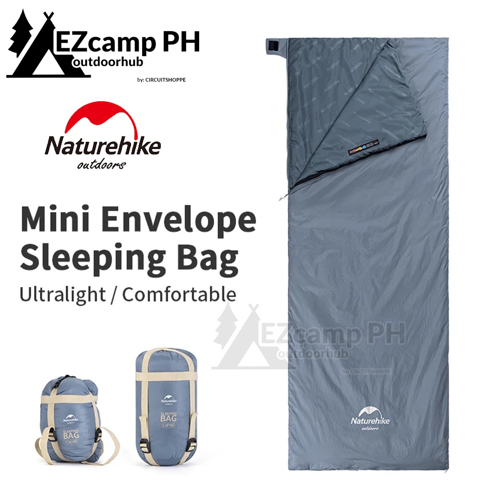 Naturehike Lw180 Sleeping Bag Portable Camping Hiking Ultralight ...