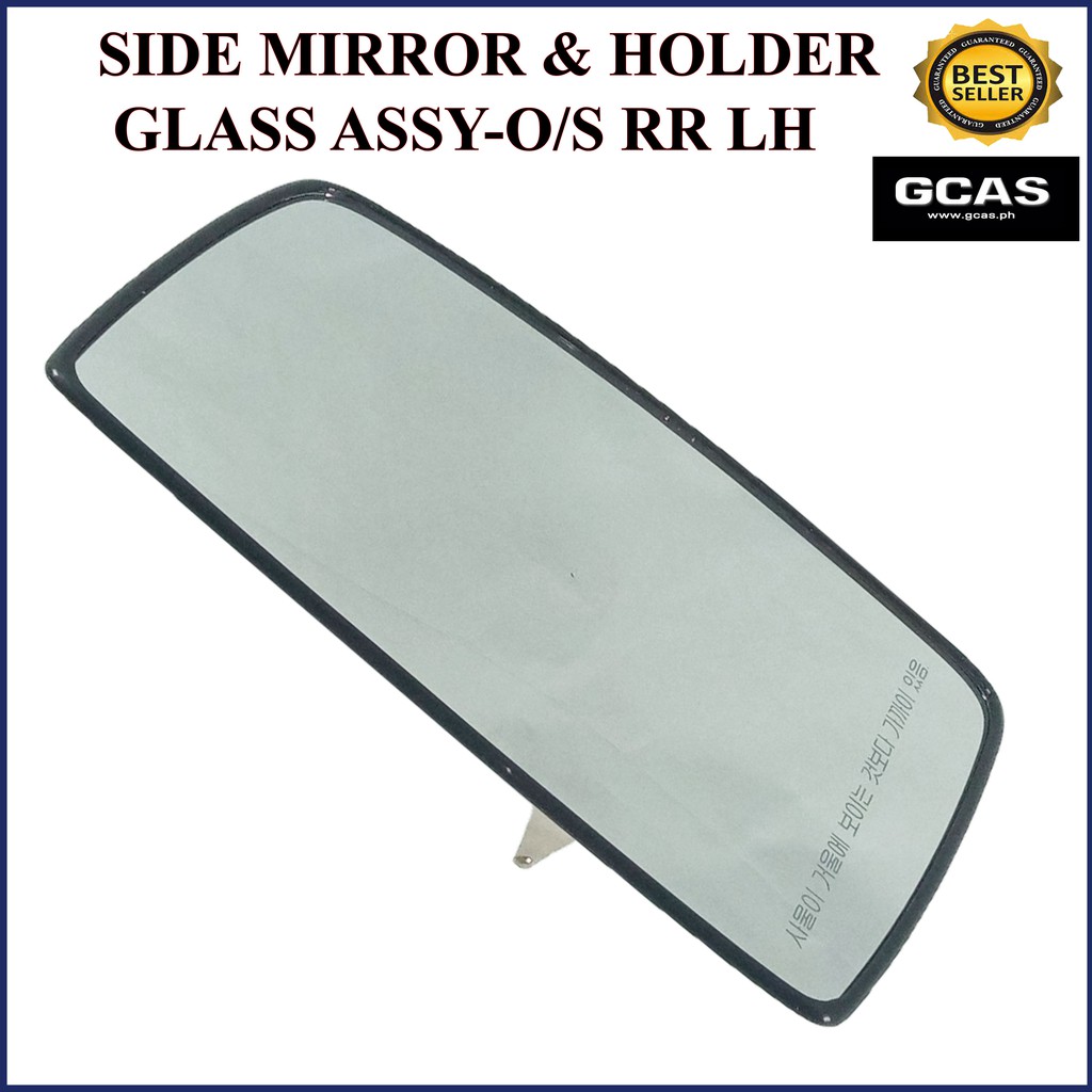Hyundai H100 SIDE MIRROR & HOLDER GLASS ASSY-O/S RR LH 876114F100 ...