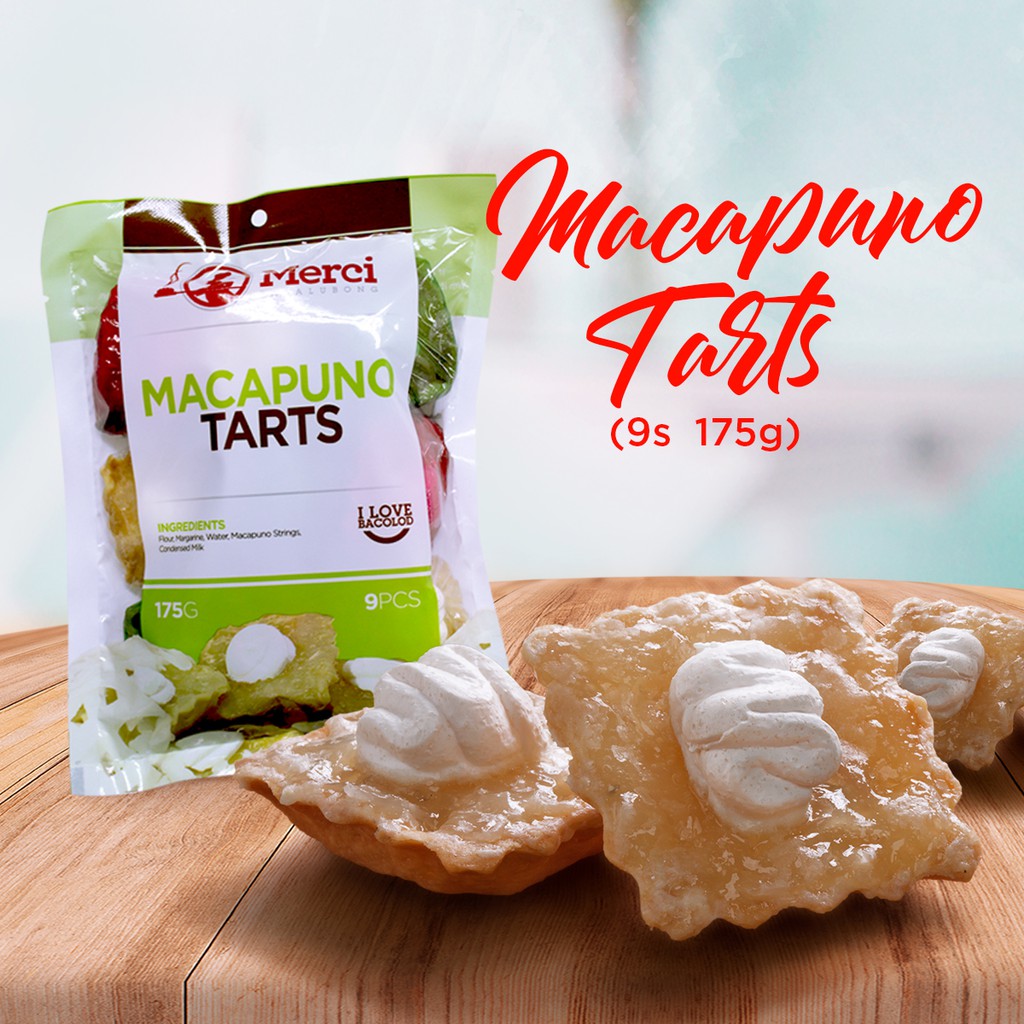 Merzci Macapuno Tarts (9s 175g) | Shopee Philippines