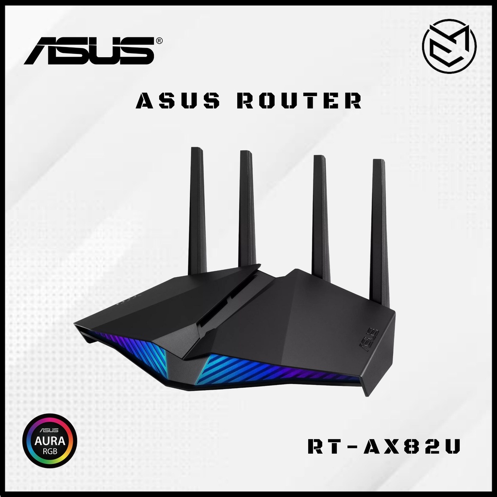 ASUS RT-AX82U Dual Band 5400MFull Gigabit Routing WirelessRouter/RGB ...