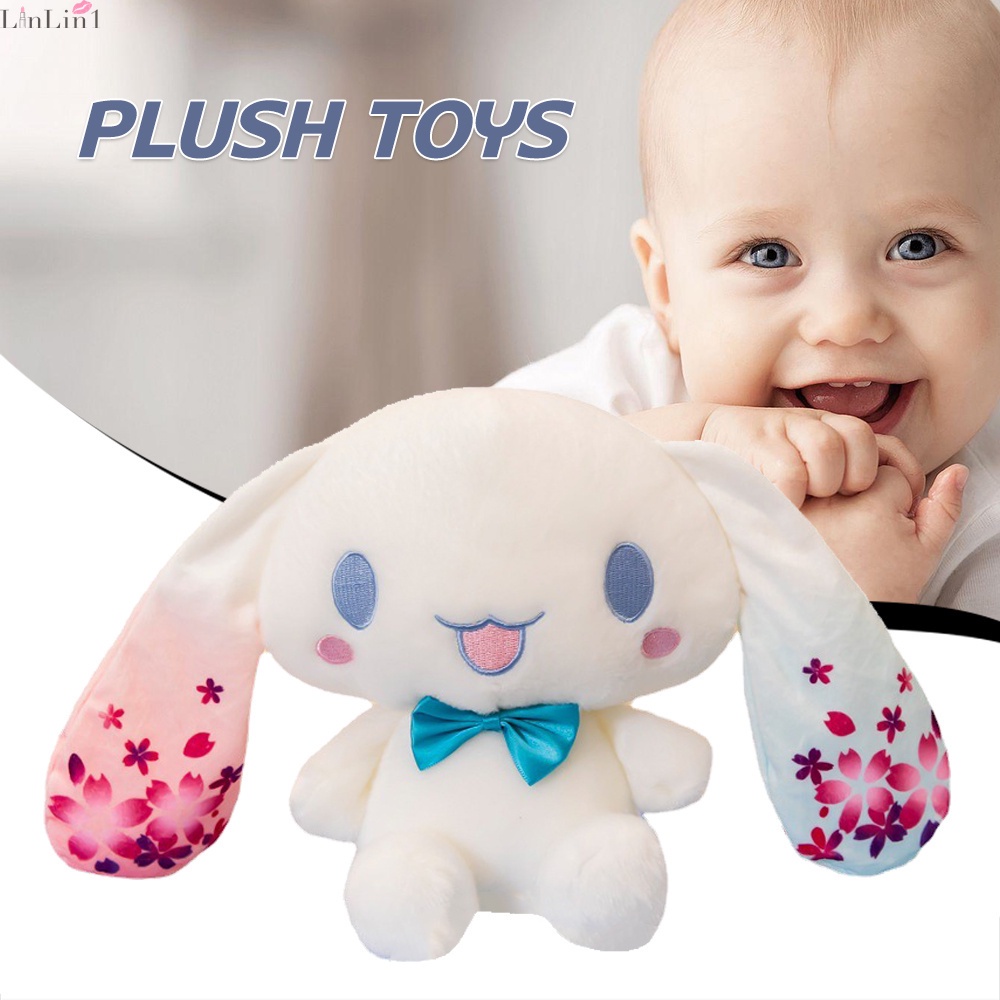 Cinnamoroll Plushy with Q Version Cuddly Animal Toys Sleeping Pillow ...