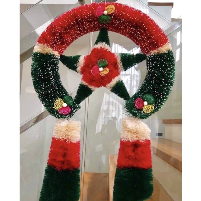 Handmade Native Abaca Christmas Star Parol | Shopee Philippines