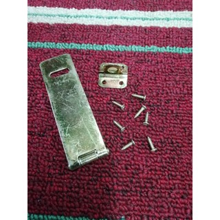 Safety Hasp 4" with screws (lagayan ng padlock) | Shopee Philippines