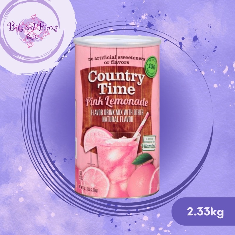 Country Time Pink Lemonade Drink Mix 2.33kg | Shopee Philippines