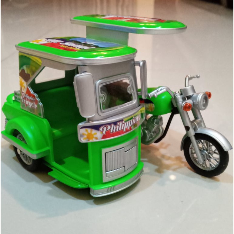 Mini Philippine Tricycle Die-cast Metal Philippine Souvenir Shopee ...