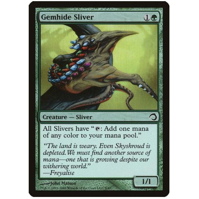 Magic the Gathering | Gemhide Sliver | Shopee Philippines