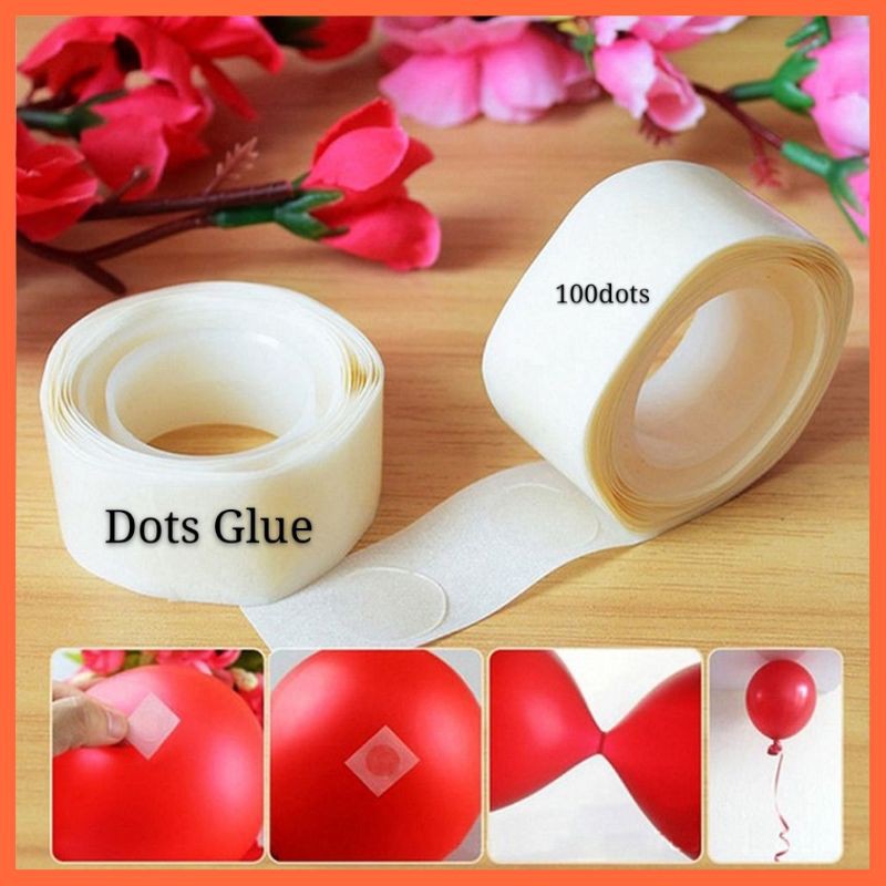 Balloon Tape Balloon Glue 100 Point Birthday Party Balloons Tape happy ...
