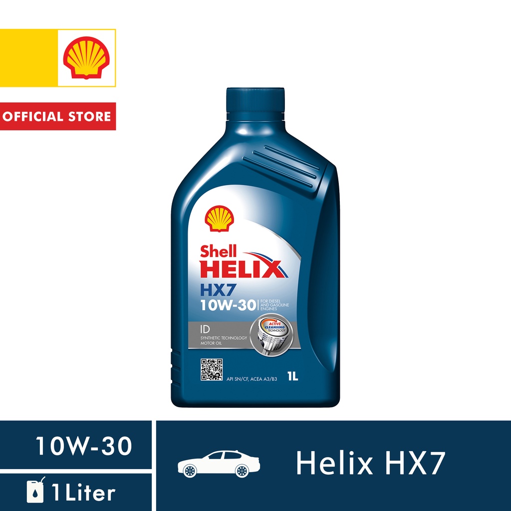 Shell Helix HX7 Diesel 10W-30 1Liter | Shopee Philippines