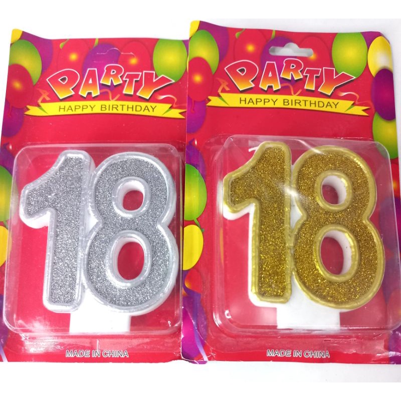 18th Birthday Candles