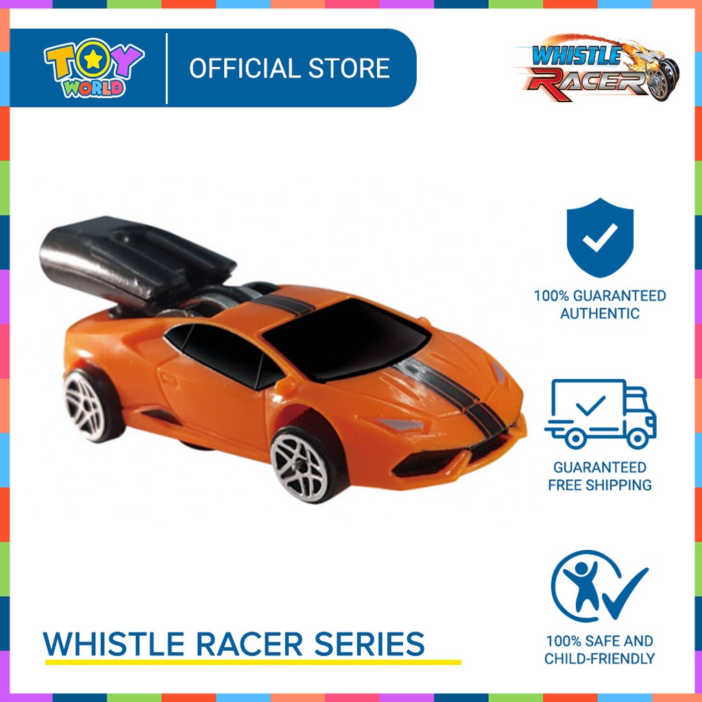 Whistle Racer Series 1 - Shadow Street Cars - Toy Car for Kids Boys ...