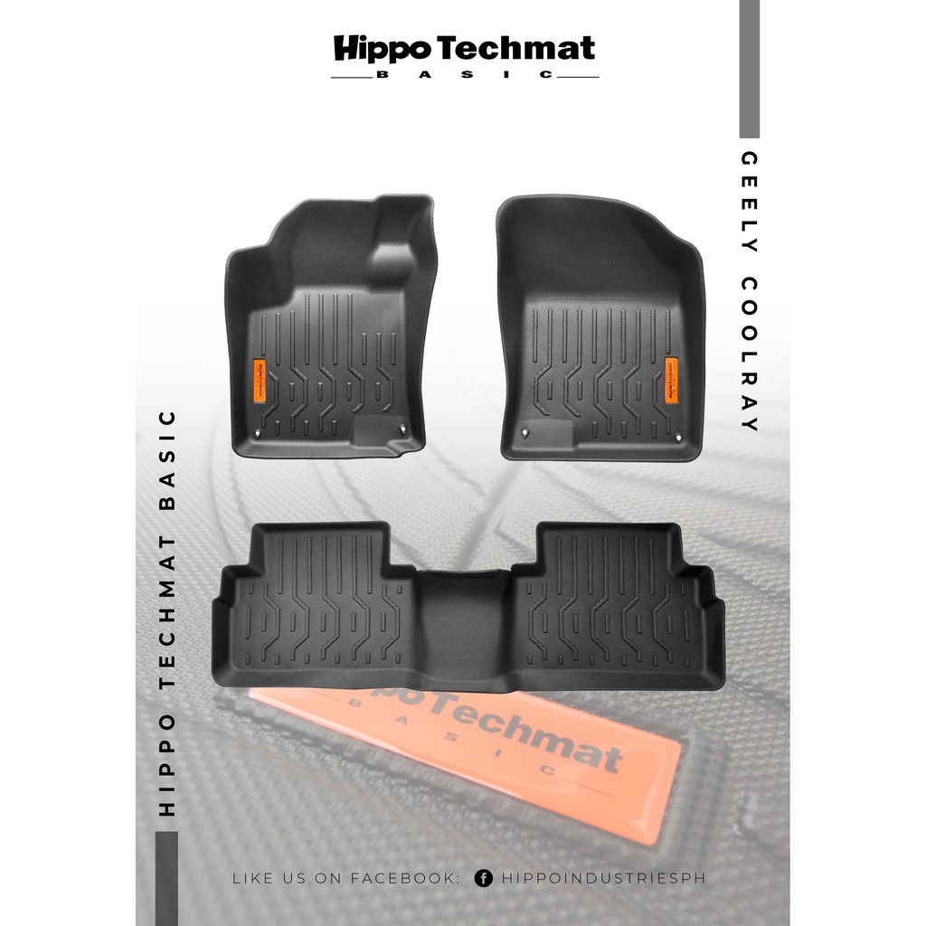 Geely Coolray Matting 2 Rows - Hippo Techmat Basic | Shopee Philippines