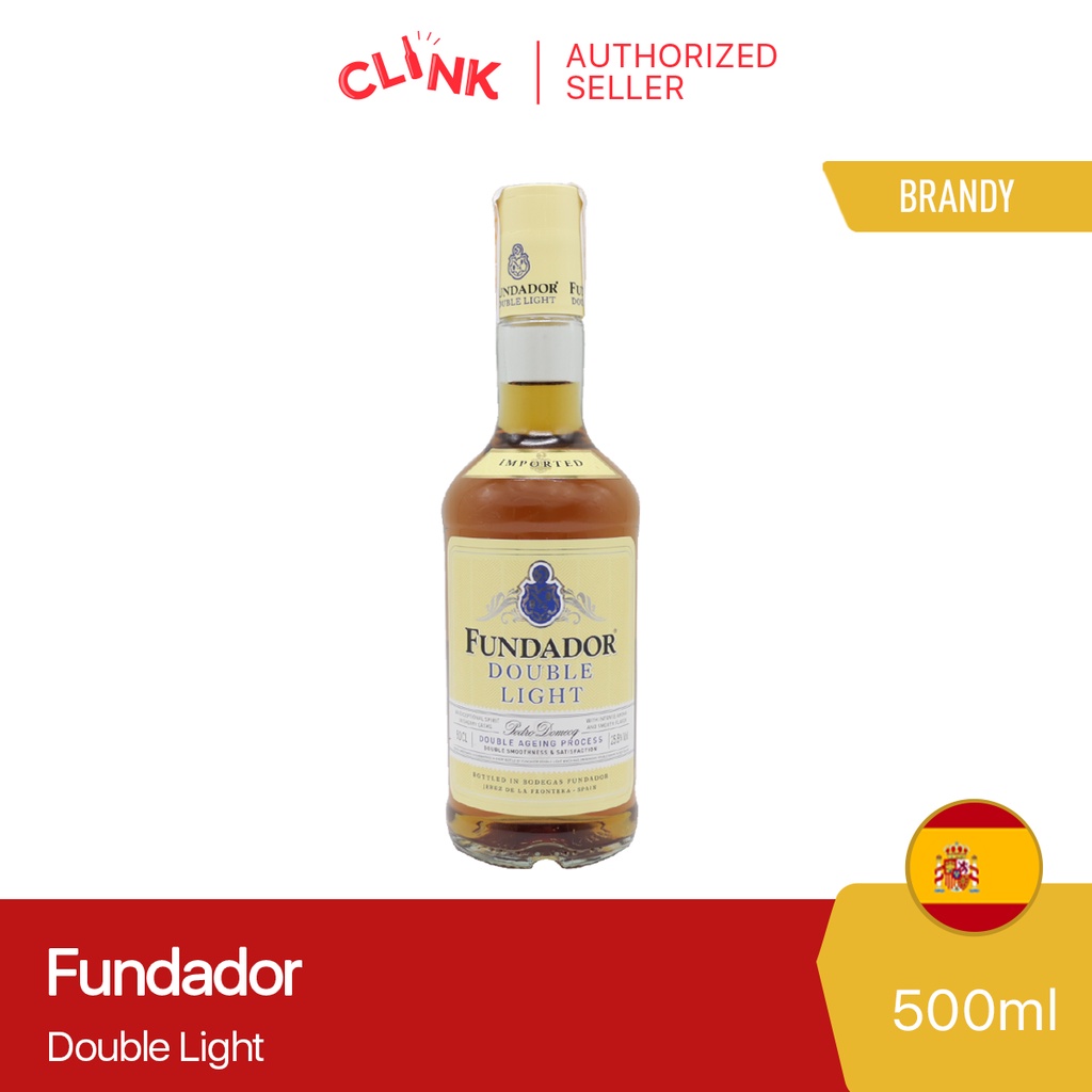 Fundador Double Light 500ml | Shopee Philippines
