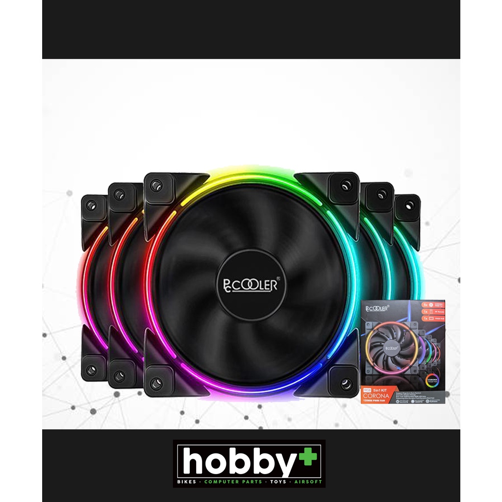 PC COOLER CORONA RGB FANS | Shopee Philippines