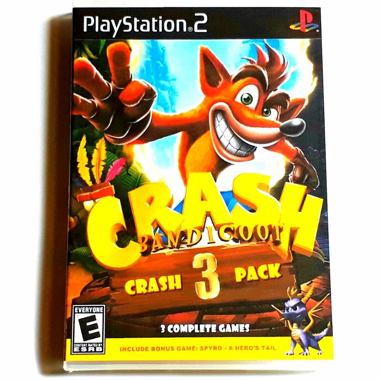 PS2/Playstation2/PS2 Crash Bandicoot 3 in 1 Collection PS2 Game ...