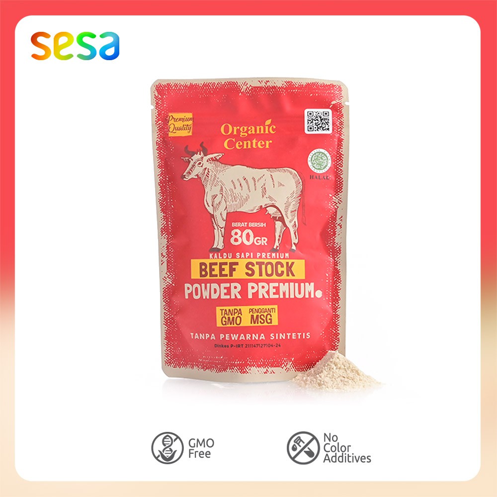 Organic Center - Non Msg Premium Beef Broth 80 g | Shopee Philippines