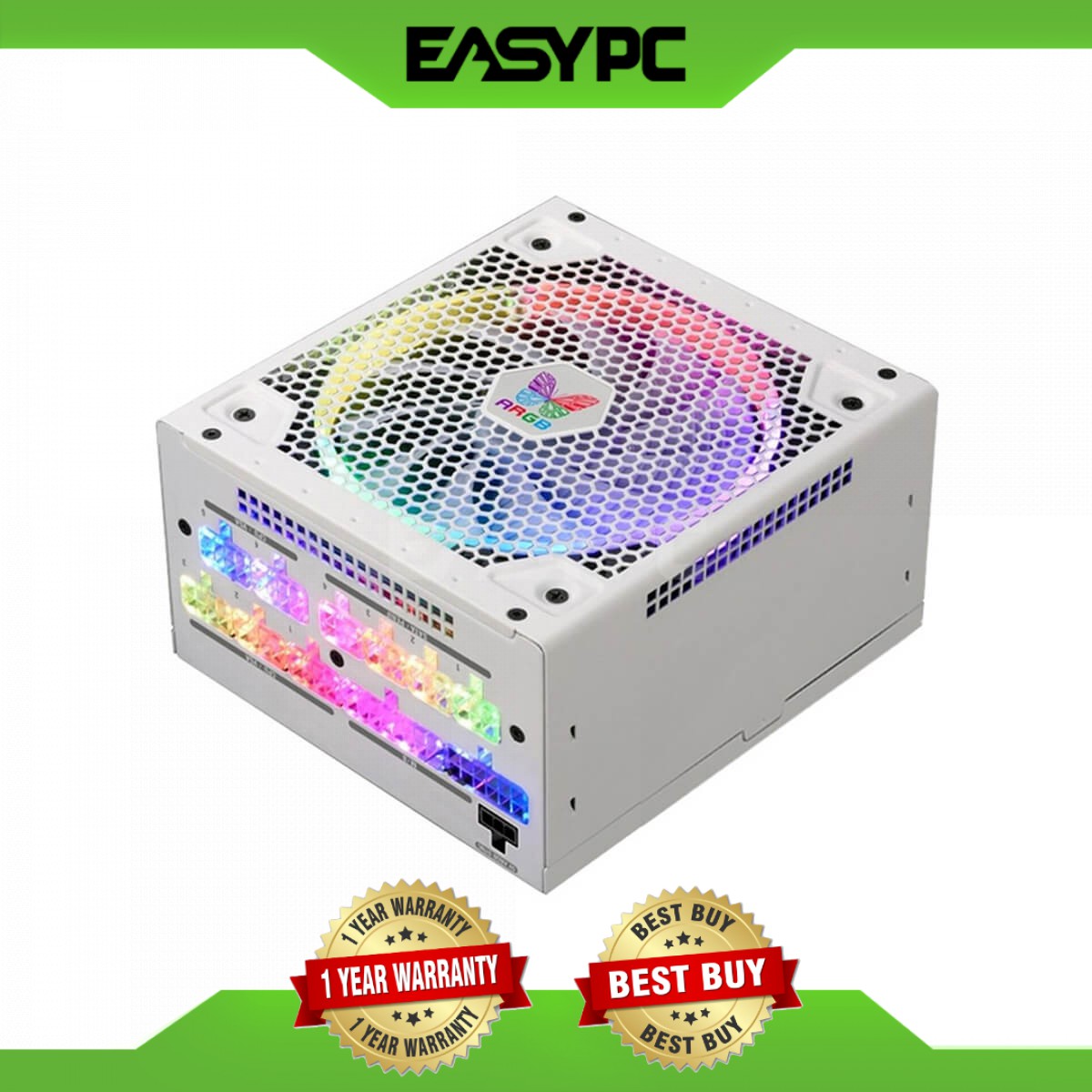SuperFlower Leadex III 650W Fully Modular 80 Plus Gold Power Supply RGB ...