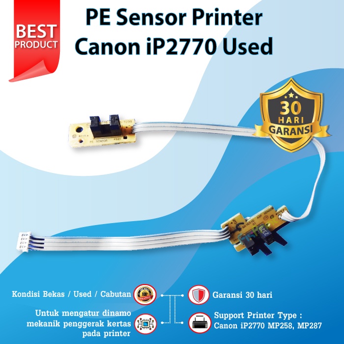 Pe Sensor Paper iP2770 MP258 MP287 Paper End Sensor ASF Sensor Roller ...