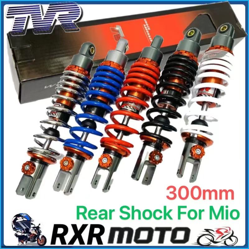 Rear Shock TVR For Mio Sporty Mio i 125 Mio Soul Honda Click (300mm) | Shopee Philippines