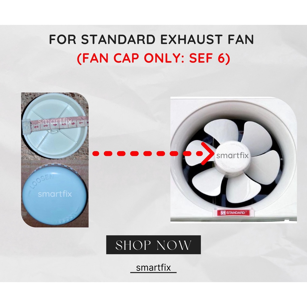 FAN CAP for Standard Exhaust Fan | Shopee Philippines