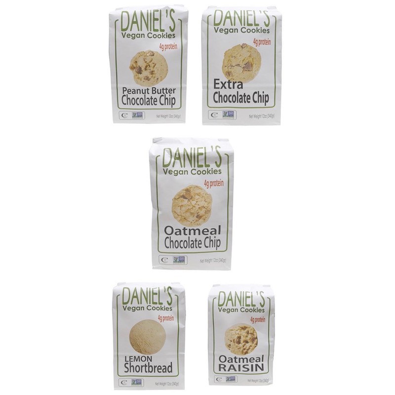 St. Amour Daniel's Vegan Cookies Chocolate Chip + Extra Chocolate Chips ...