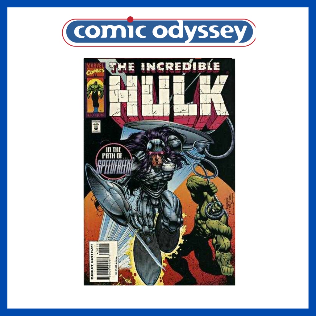 INCREDIBLE HULK #430 (1999) Liam Sharp Regular Cover (VF) | Shopee ...