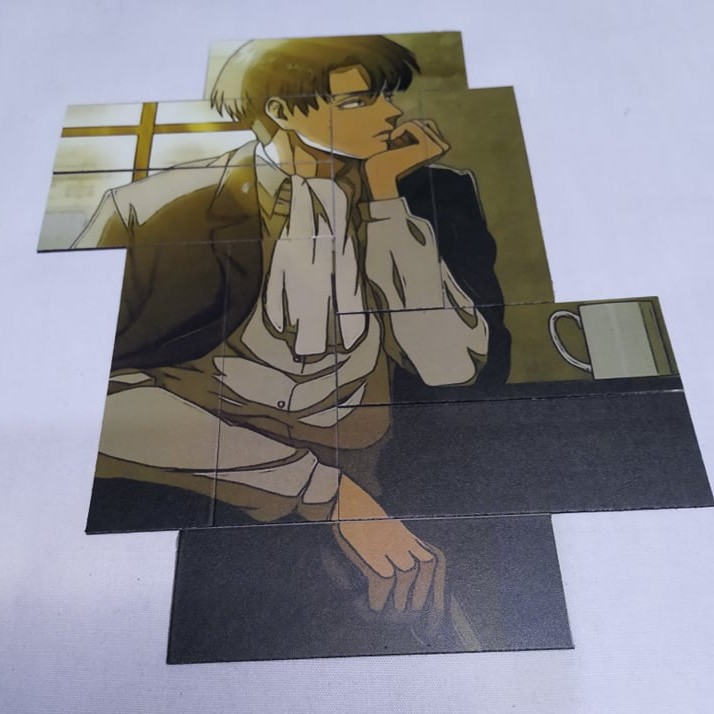 Levi Ackerman, Wings of Freedom, Attack on Titan, ref magnet, puzzle ...