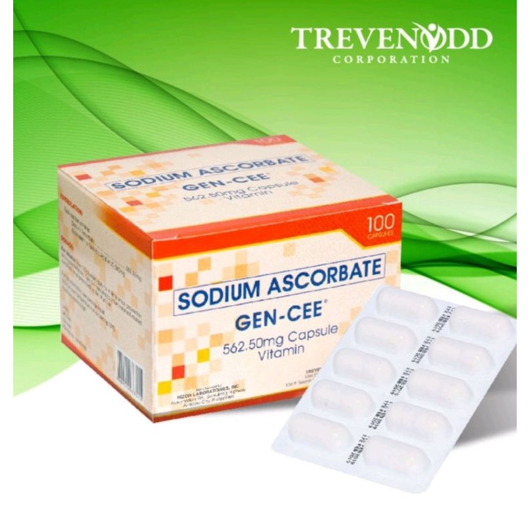 gen-cee-ascorbic-acid-500mg-x-100capsules-shopee-philippines