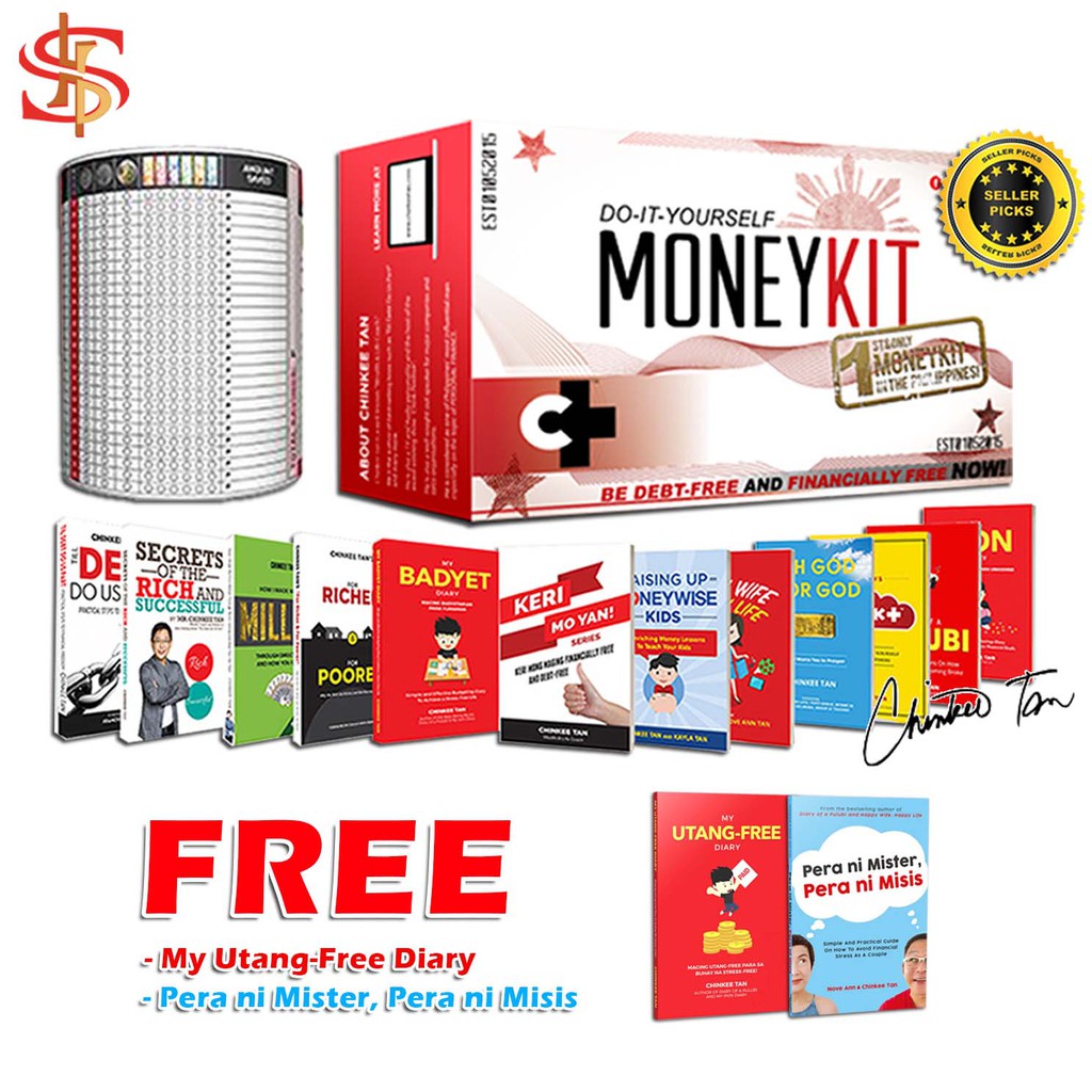 Chink+ MoneyKit 2.0 + 14 FREE BOOKS + 1 IPON CAN by Chinkee Tan - Do It ...