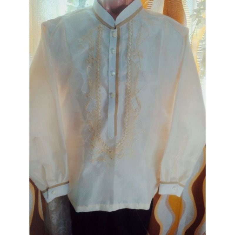 BARONG TAGALOG WITH LINING AND PIPING FOR KIDS AND ADULTS | Shopee ...