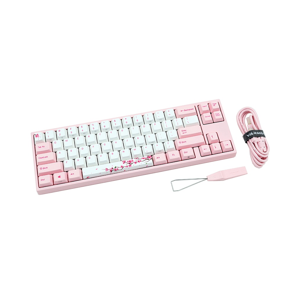 Ducky X Varmillo MIYA Pro Sakura Edition Mechanical Keyboard [Blue ...