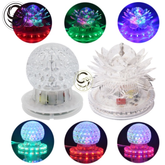 LED 3w led automatic rotating stage light | Shopee Philippines