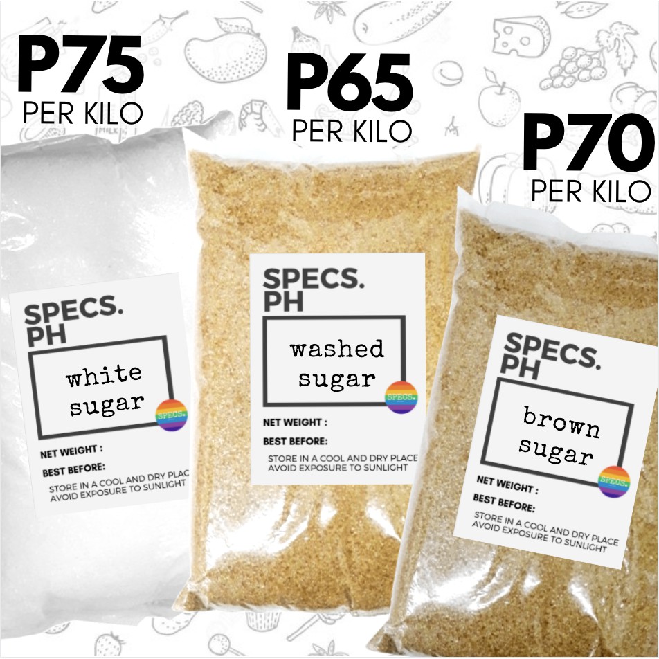 Victorias White & Brown Sugar (per KILO) | Shopee Philippines