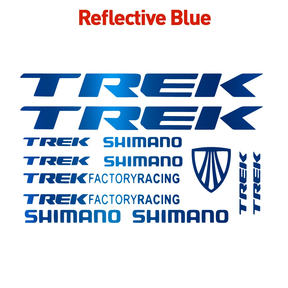 TREK Bike Decals DIY Frame Stickers Bicycle Stickers Die-cut decal ...
