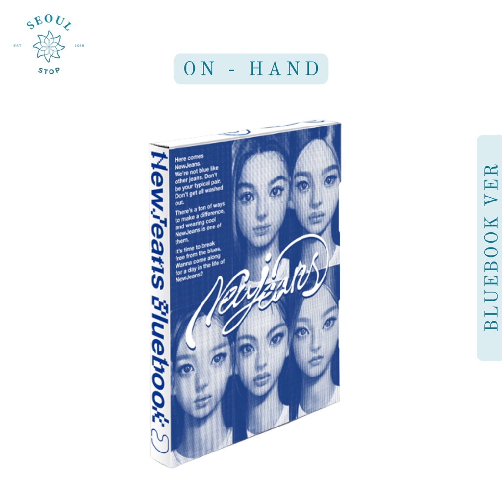NewJeans - 1st EP [New Jeans] Bluebook ver. - Album - ONHAND SEALED | Shopee Philippines