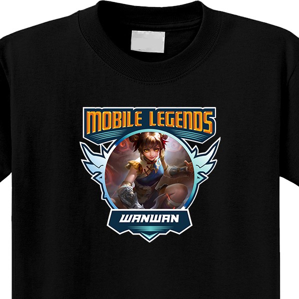 Mobile Legends Wanwan Tshirt Design, Mobile Legend Tshirt | Shopee ...
