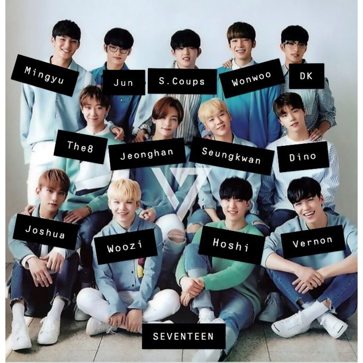 SEVENTEEN KPOP GROUP PHOTOCARD SIZE 40PCS/PACK (86X54MM) | Shopee ...