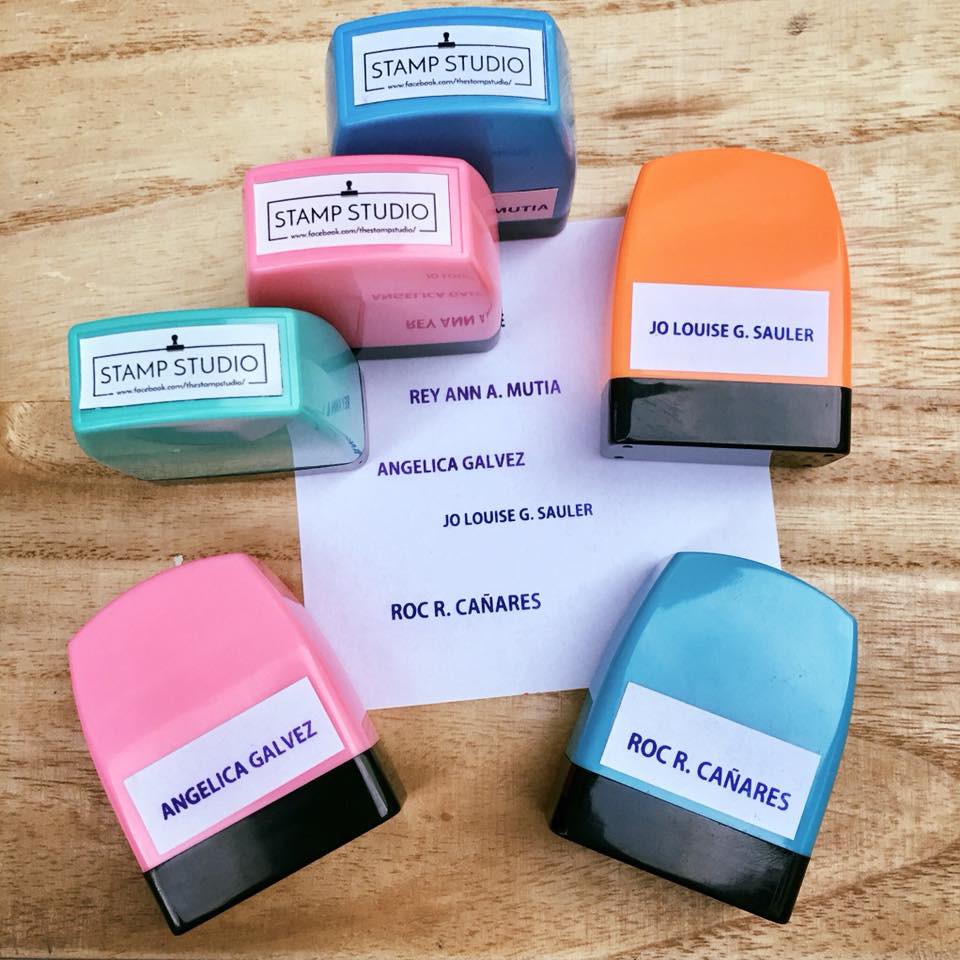 33x13mm(1.29x0.51 in) Toy Customized Personalized Custom Self Inking ...