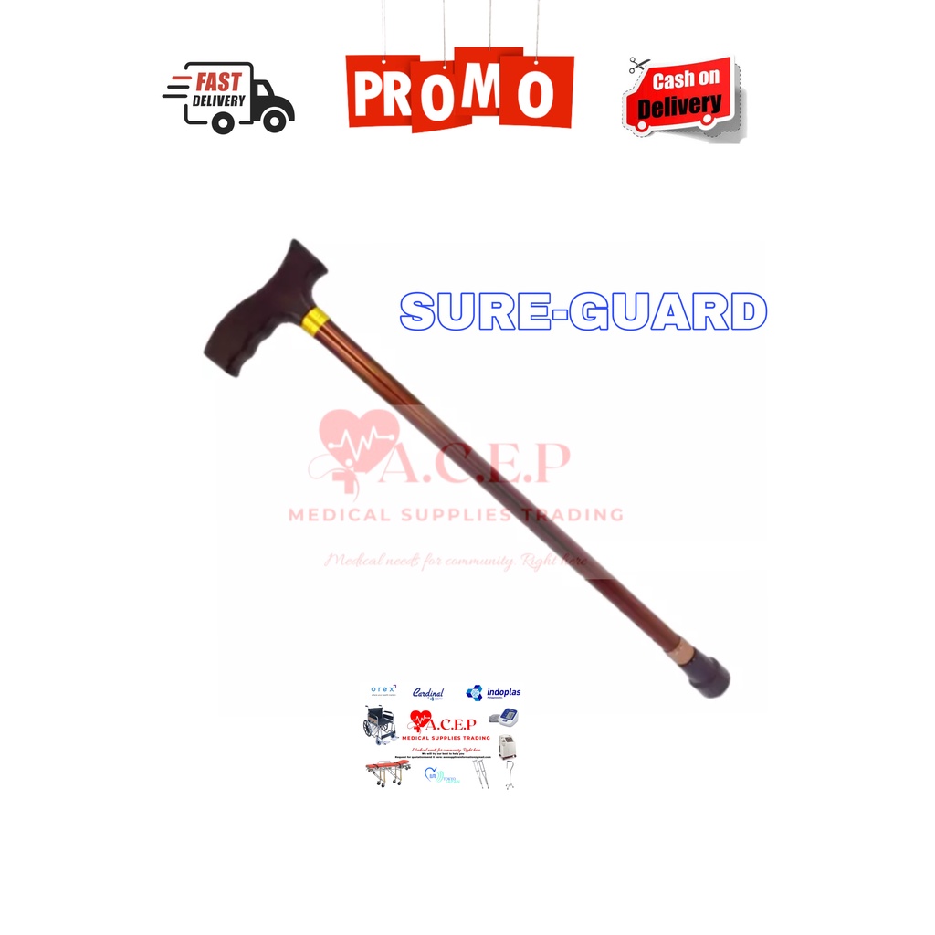 SURE-GUARD CANE (SINGLE STICK) | Shopee Philippines