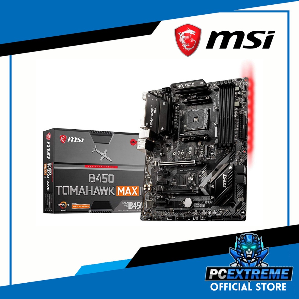 MSI B450 Tomahawk Max Motherboard | Shopee Philippines