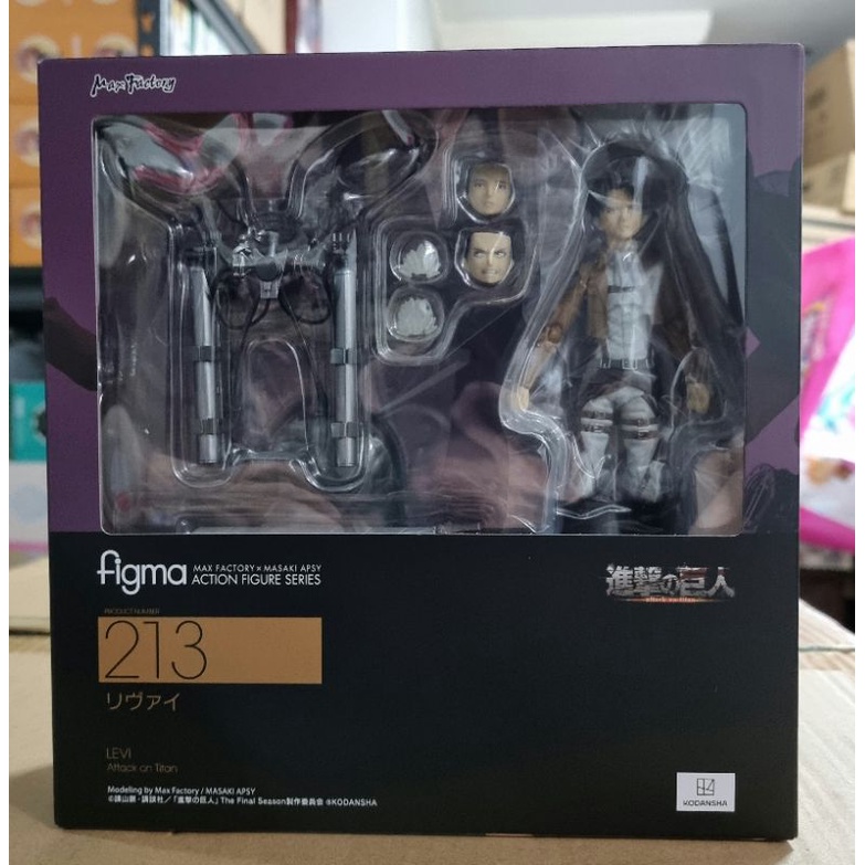 Figma Levi (Attack on Titan) | Shopee Philippines